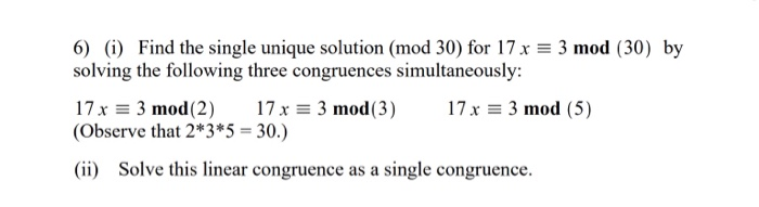 Solved ELEMENTARY NUMBER THEORY (possible topics to only | Chegg.com