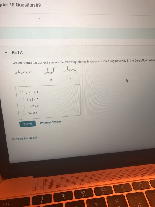 Solved pter 15 Question 89 Part A Which sequence correctly | Chegg.com