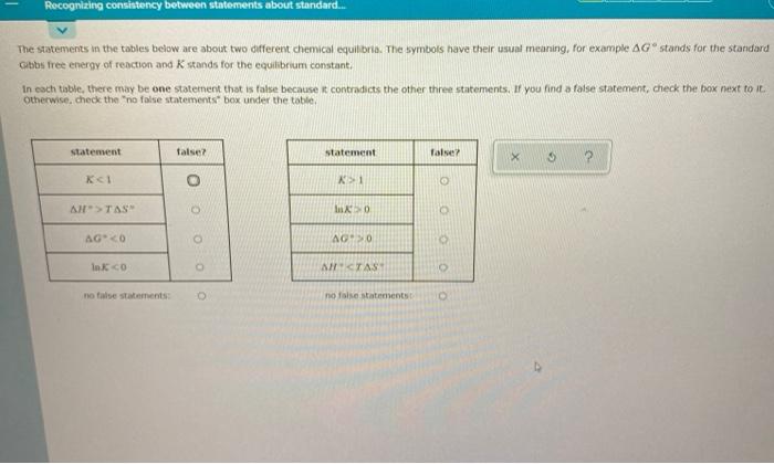 Solved Recognizing consistency between statements about | Chegg.com