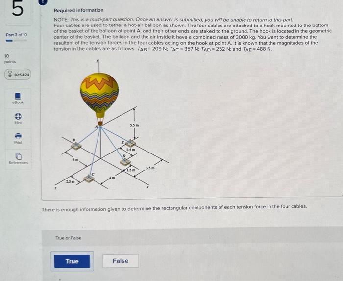 Solved Required information NOTE: This is a multi-part | Chegg.com