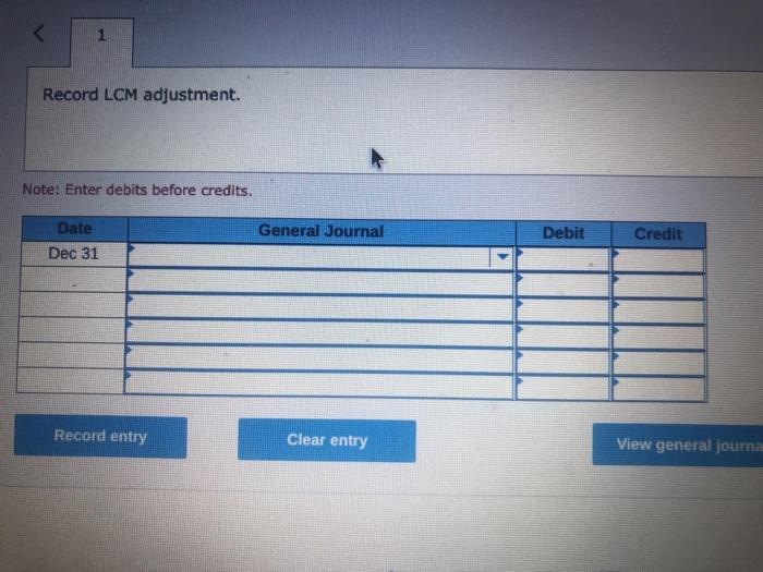 Solved Per Unit Total LCM Applied to Individual Items Units | Chegg.com