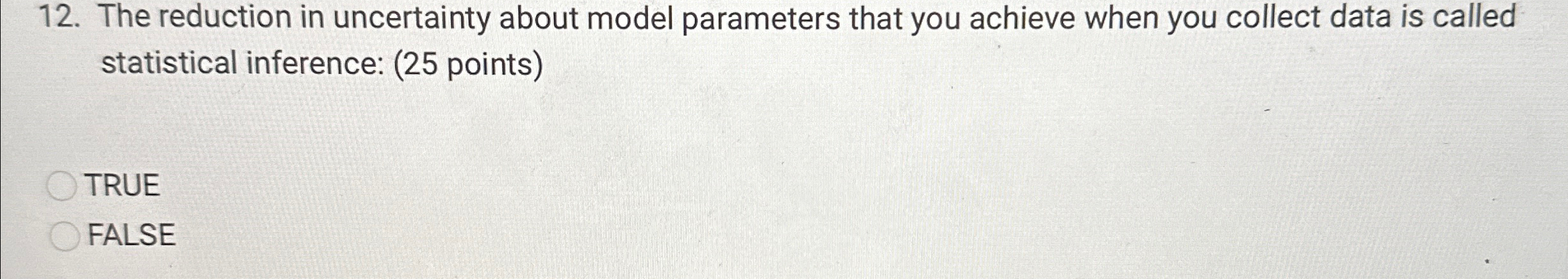 Solved The reduction in uncertainty about model parameters | Chegg.com