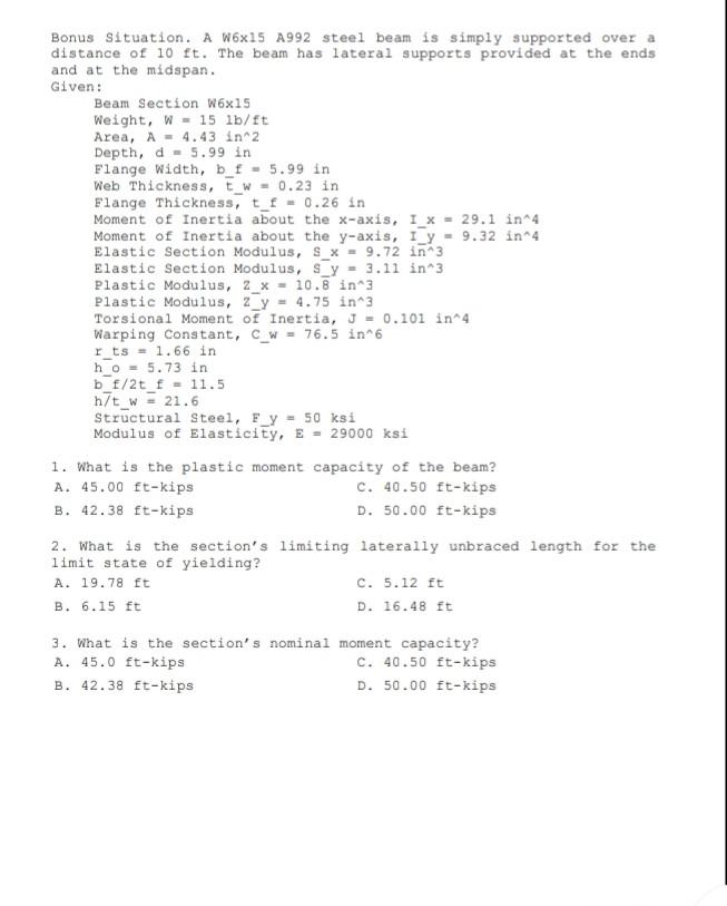 Solved steel design solve the all problem and I give you | Chegg.com