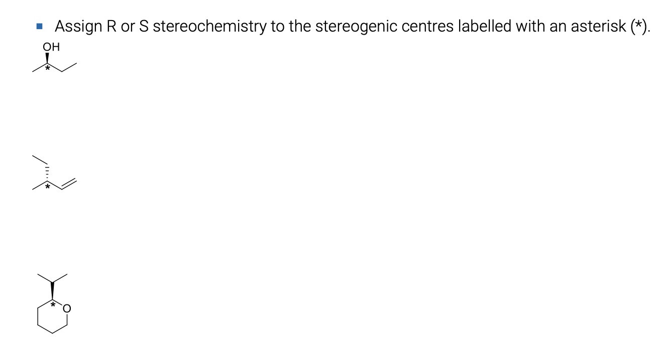 Solved Assign R or S stereochemistry to the stereogenic | Chegg.com