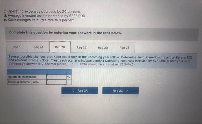 Solved E10-7 (Algo) Calculating Return on Investment, | Chegg.com
