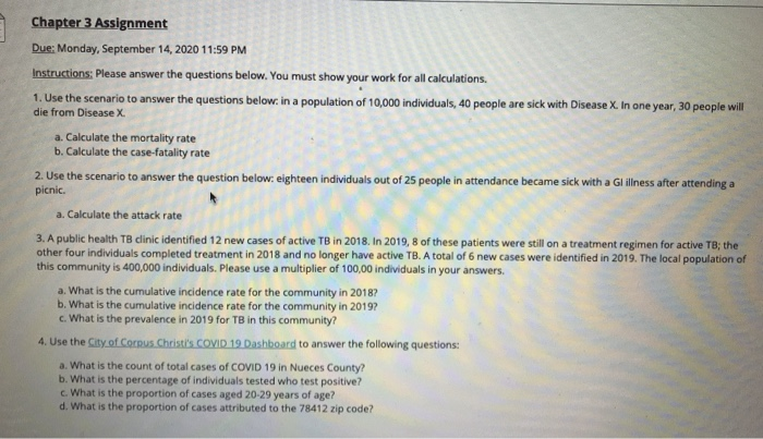 Solved Chapter 3 Assignment Due Monday September 14 2020