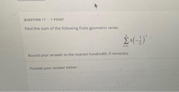 Solved Determine the sum, if it exists, of the series. | Chegg.com