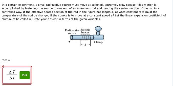 Solved In a certain experiment, a small radioactive source | Chegg.com