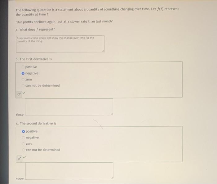 Solved The following quotation is a statement about a | Chegg.com