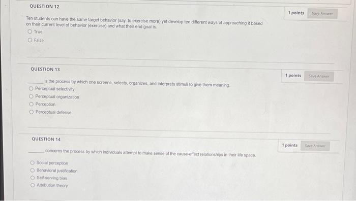 Solved A behavioral definition is a simple, unambiguous, and | Chegg.com