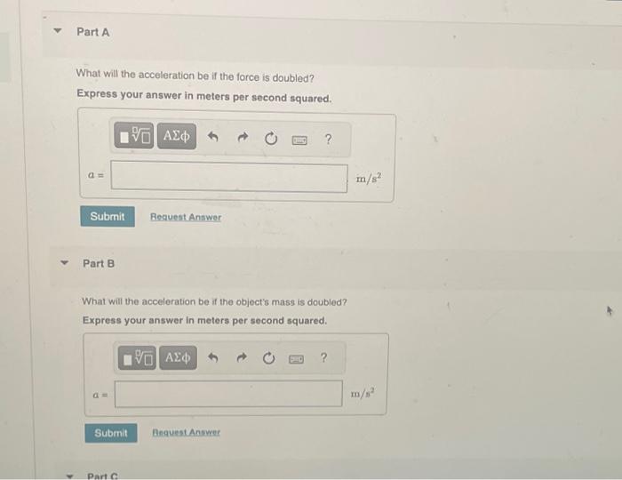 Solved A constant force is applied to an object, causing the | Chegg.com