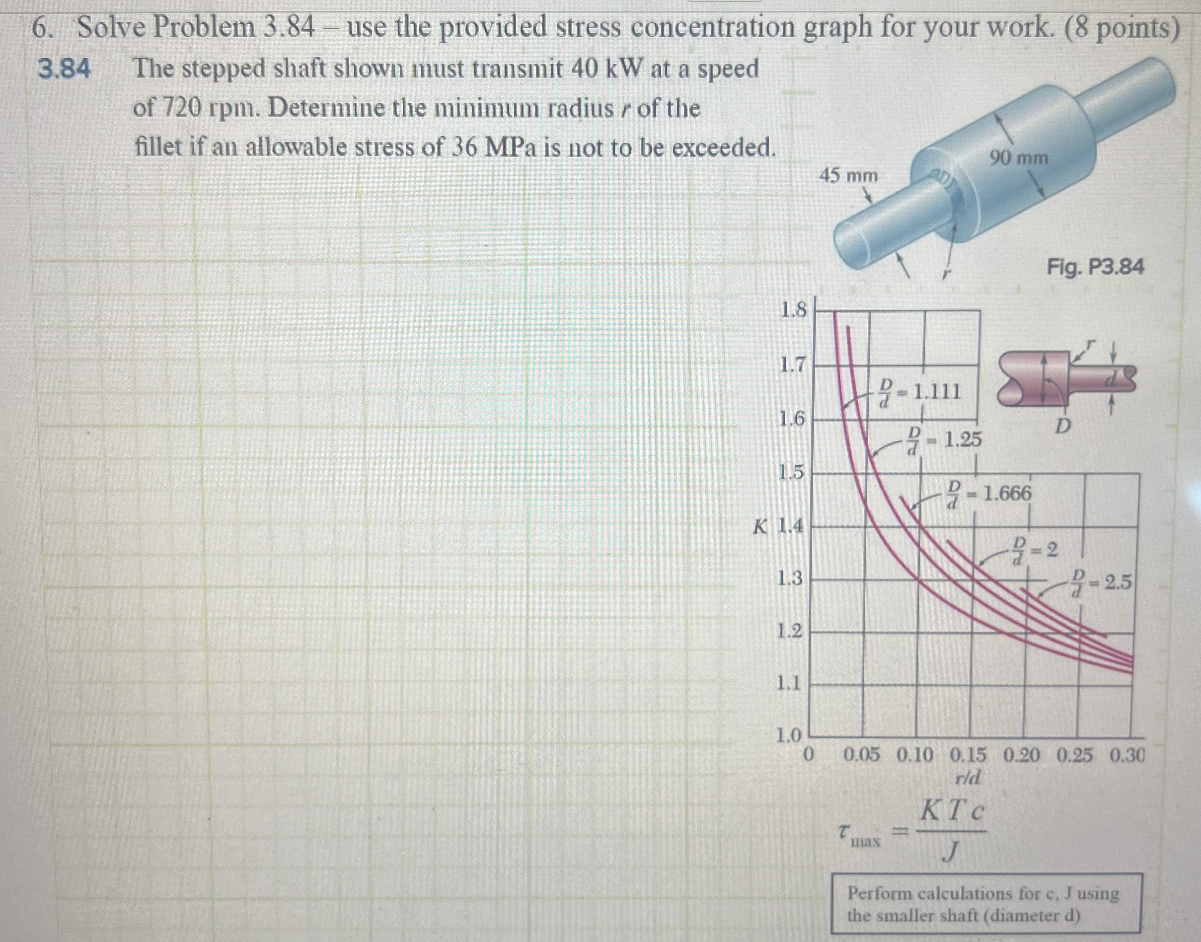 Solved Solve Problem 3.84 - ﻿use the provided stress | Chegg.com