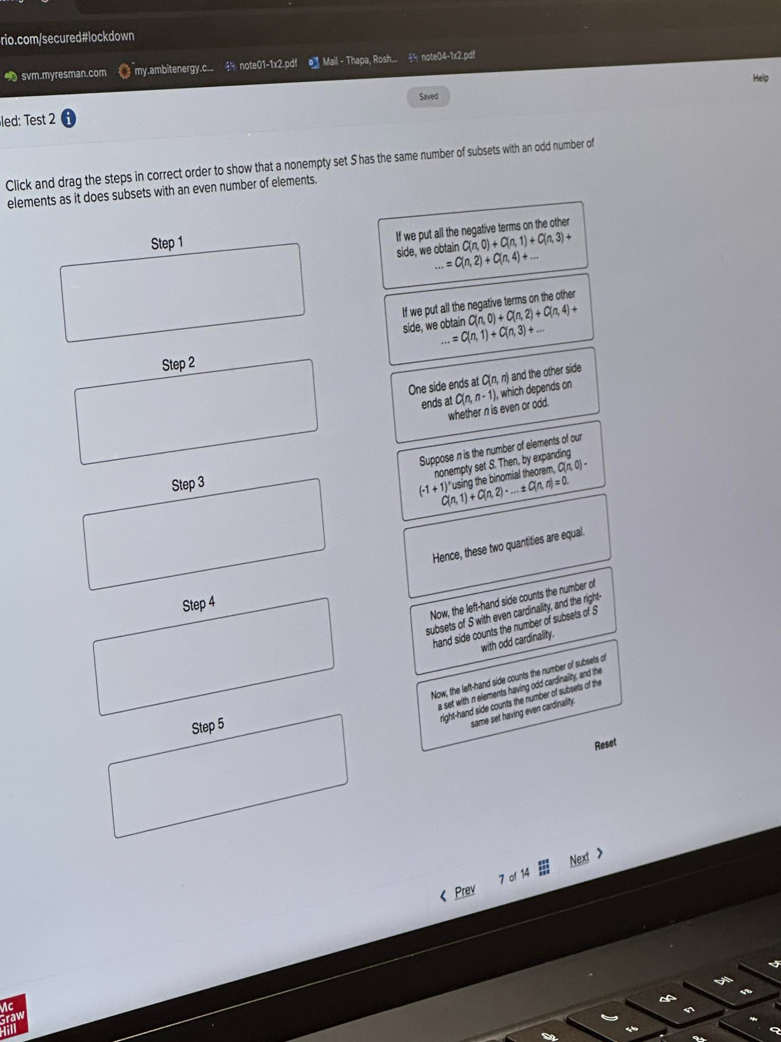 Solved Click and drag the steps in correct order to show | Chegg.com