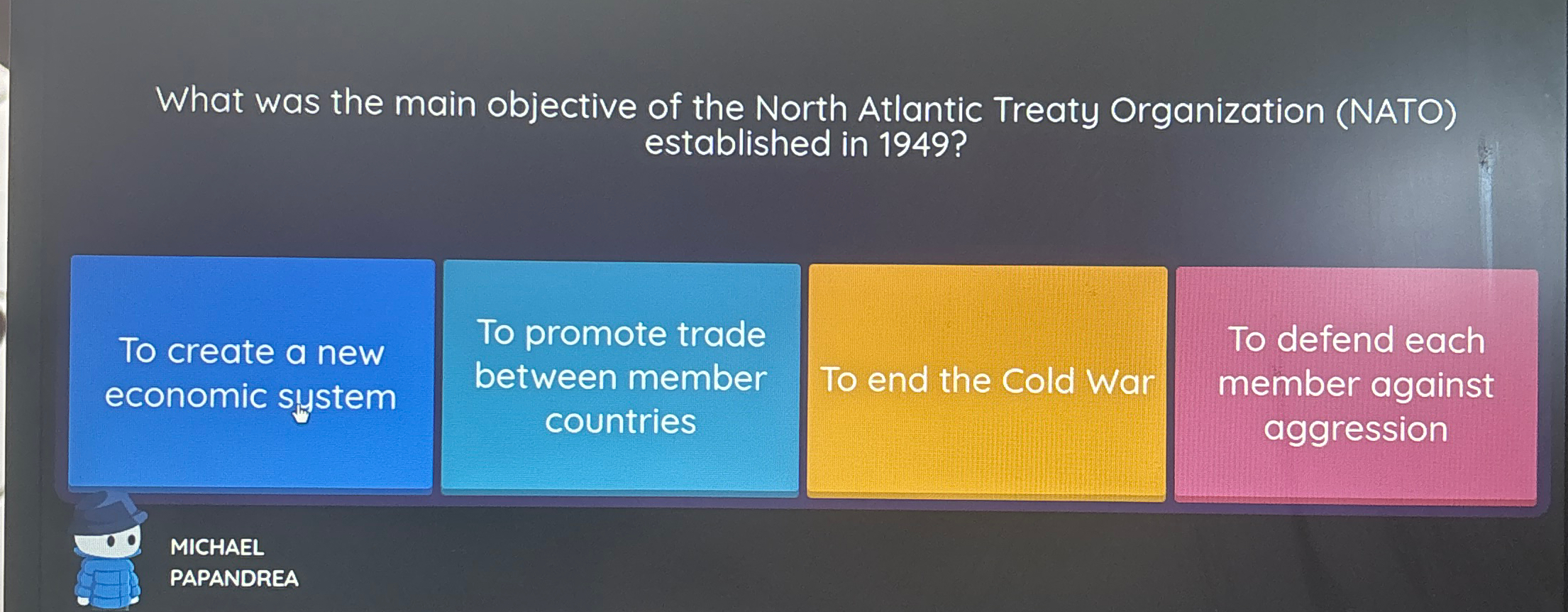 Solved What was the main objective of the North Atlantic | Chegg.com