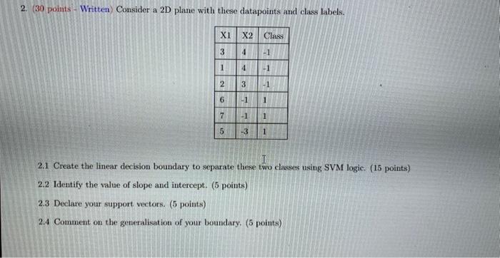 Solved 2. (30 points - Written) Consider a 2D plane with | Chegg.com Solved 2. (30 points - Written) Consider a 2D plane with | Chegg.com