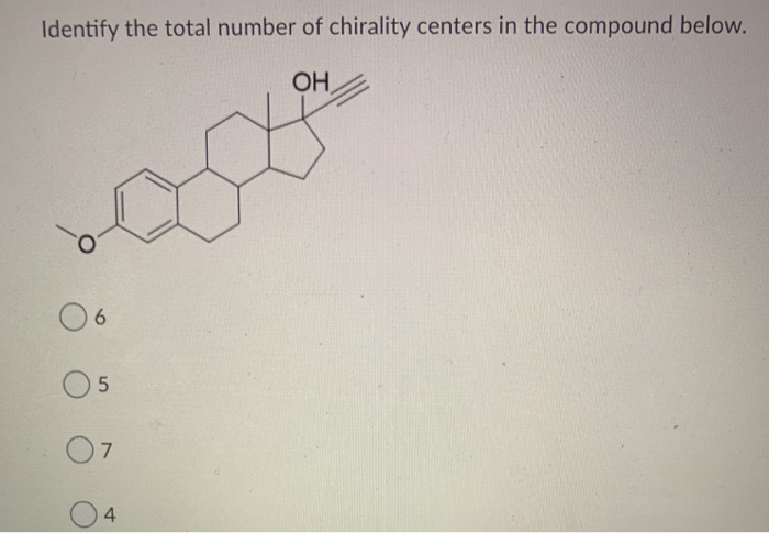 Solved Name the following compound Identify the total | Chegg.com