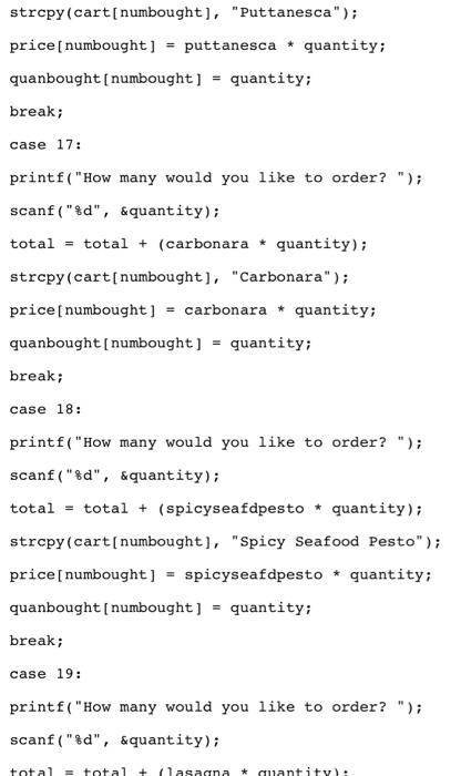 Solved create a flowchart with the following codes: | Chegg.com
