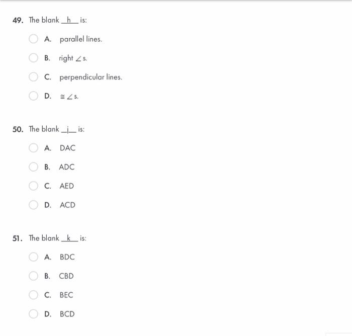 Solved Given BDC ZACD, AD I DC, BC 1 DC Prove: BD AC | Chegg.com