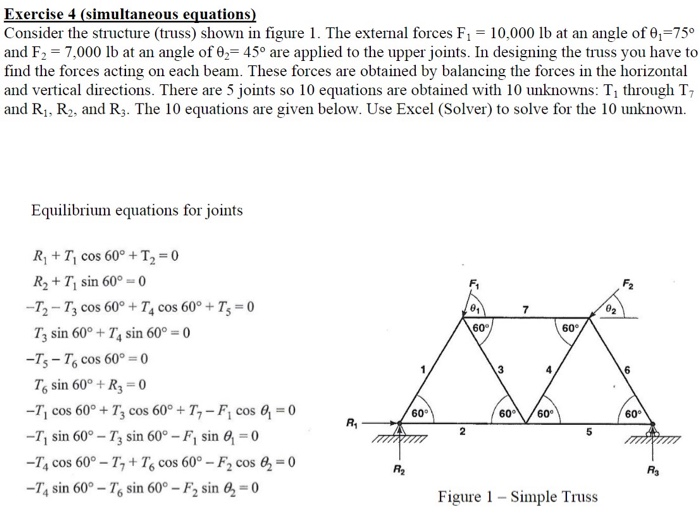 Solved Exercise 4 (simultaneous equations) Consider the | Chegg.com