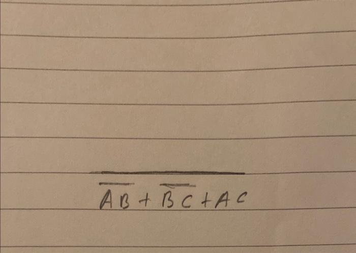 Solved Boolen Algabrareduce The Output Expression By 3596
