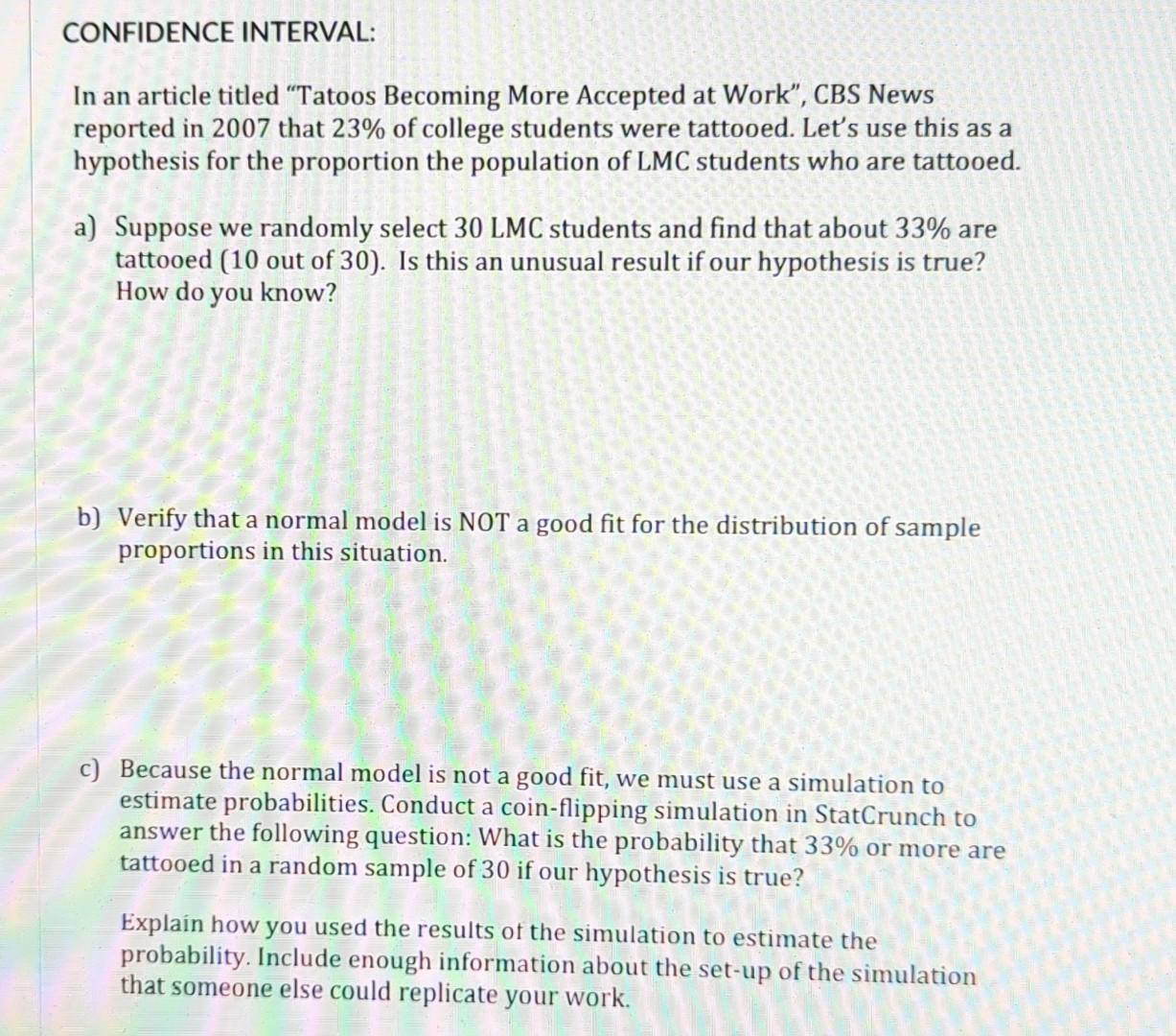 Solved Please answer question C. Please explain in simple | Chegg.com