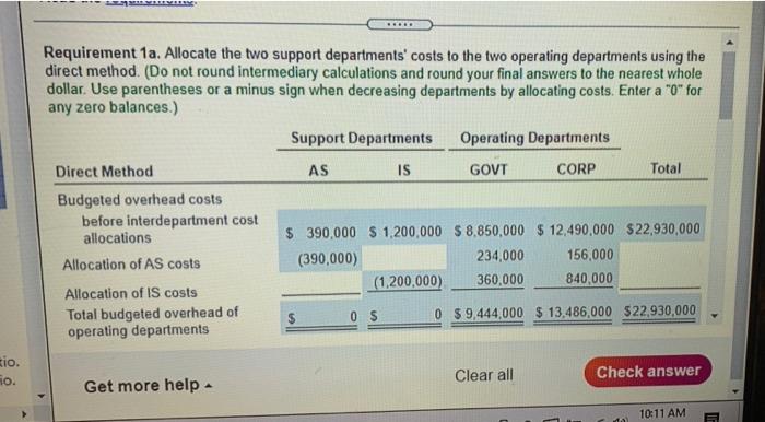 Solved Requirement 2. Compare and explain differences in the | Chegg.com