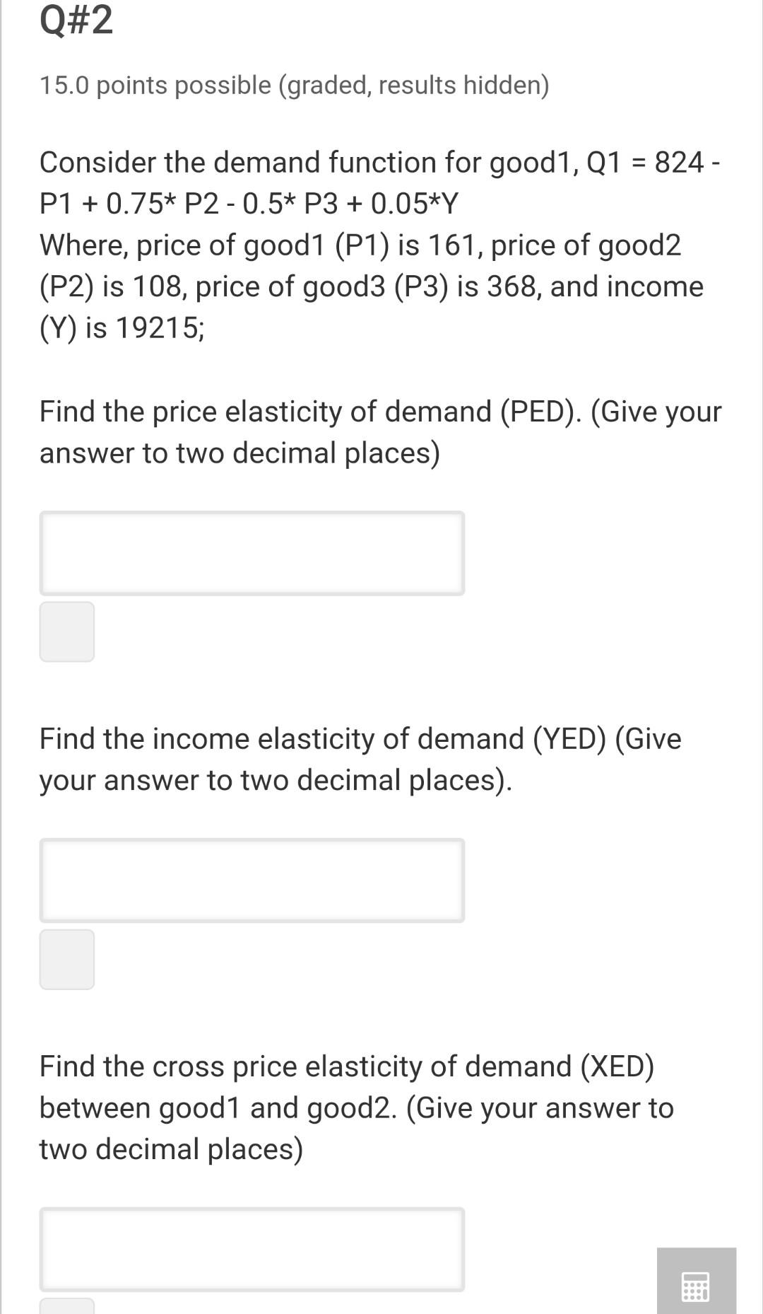 Solved Q#1 5.0 points possible (graded, results hidden) | Chegg.com