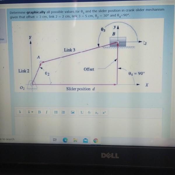 Solved Determine graphically all possible values for e, and | Chegg.com