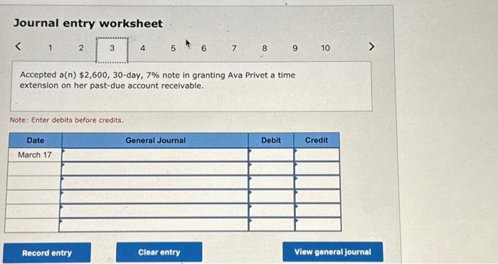 Solved Journal entry worksheetJournal entry worksheet Note: | Chegg.com