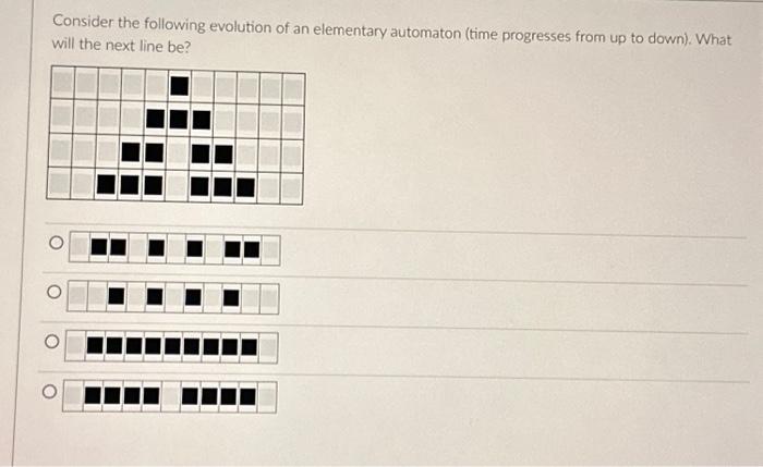 Solved Consider the following evolution of an elementary | Chegg.com