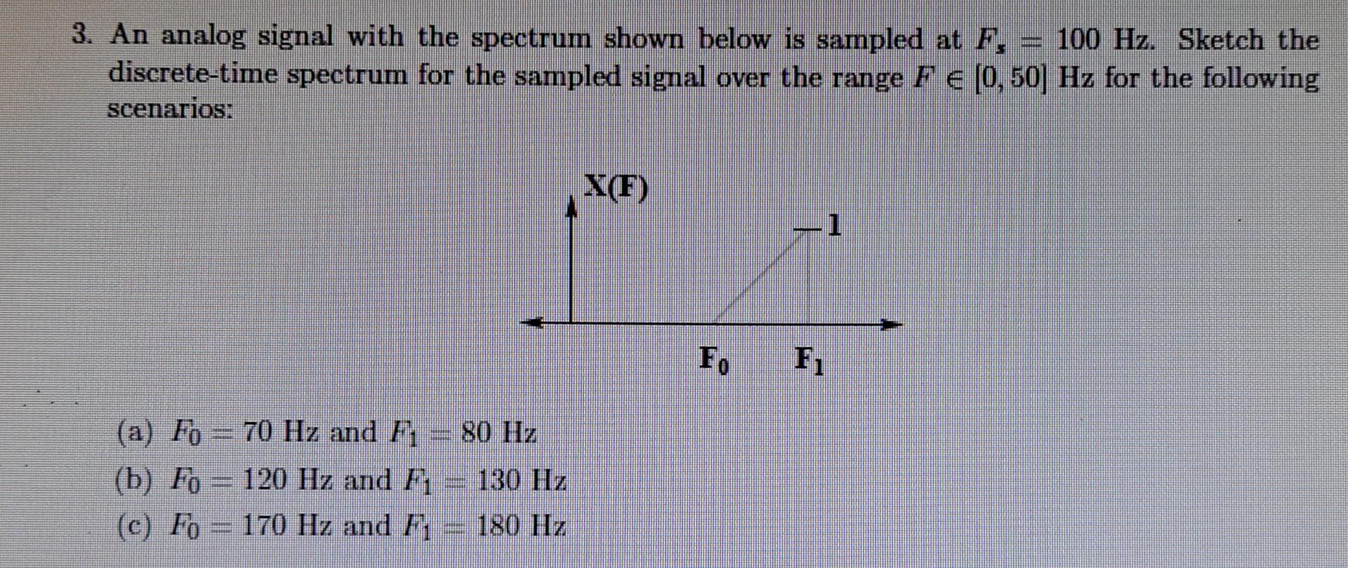 [Solved]: Can someone please assist with this DSP problem?