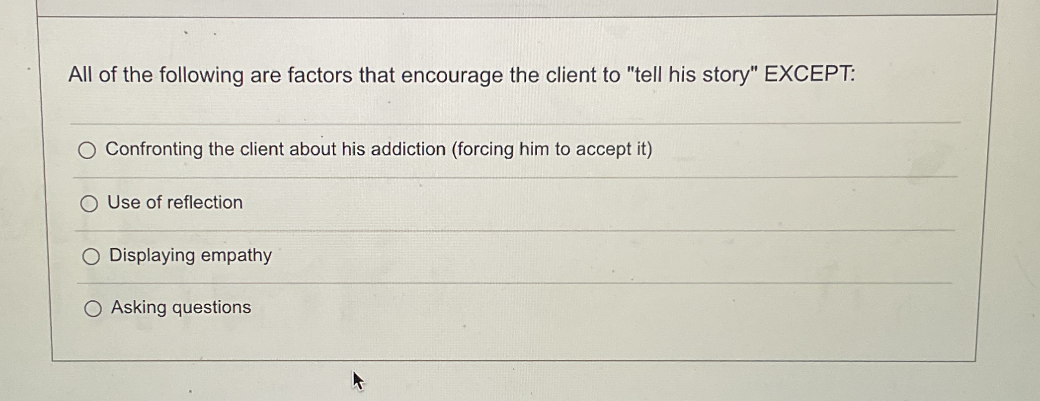 Solved All of the following are factors that encourage the | Chegg.com