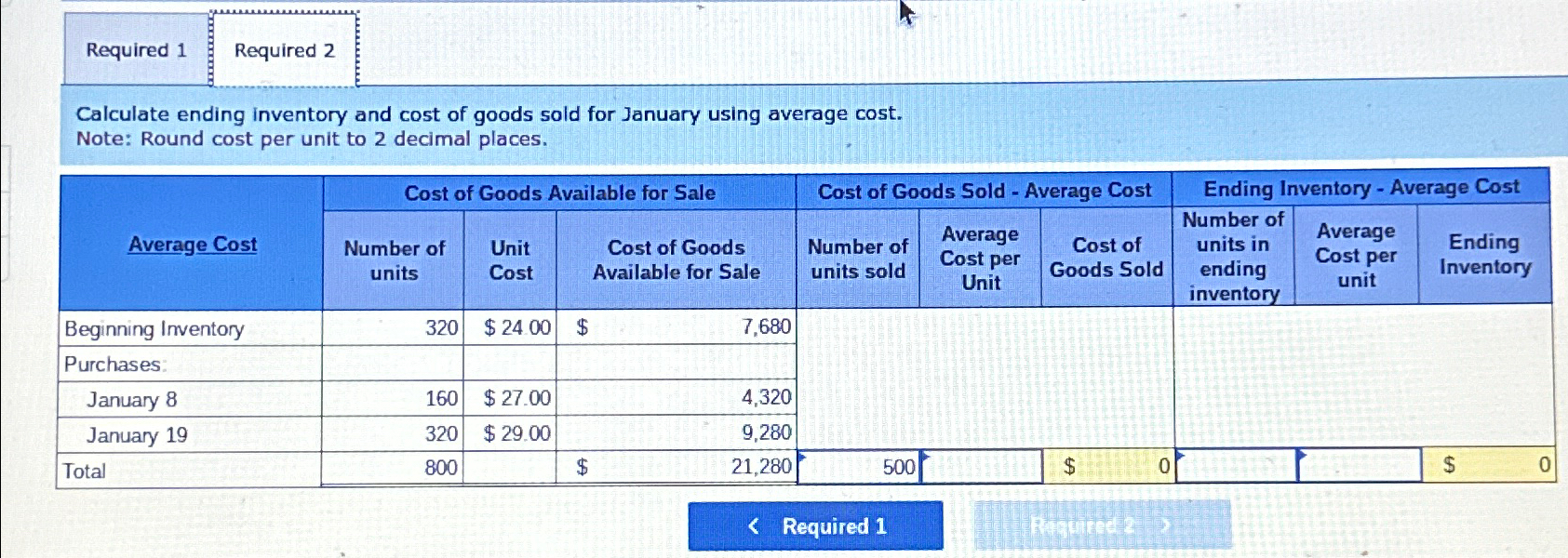Solved Salt and Mineral (SAM) ﻿began 2024 ﻿with 320 ﻿units | Chegg.com