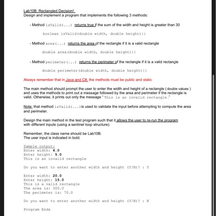 Solved can someone do this for me in JAVA, please make the | Chegg.com