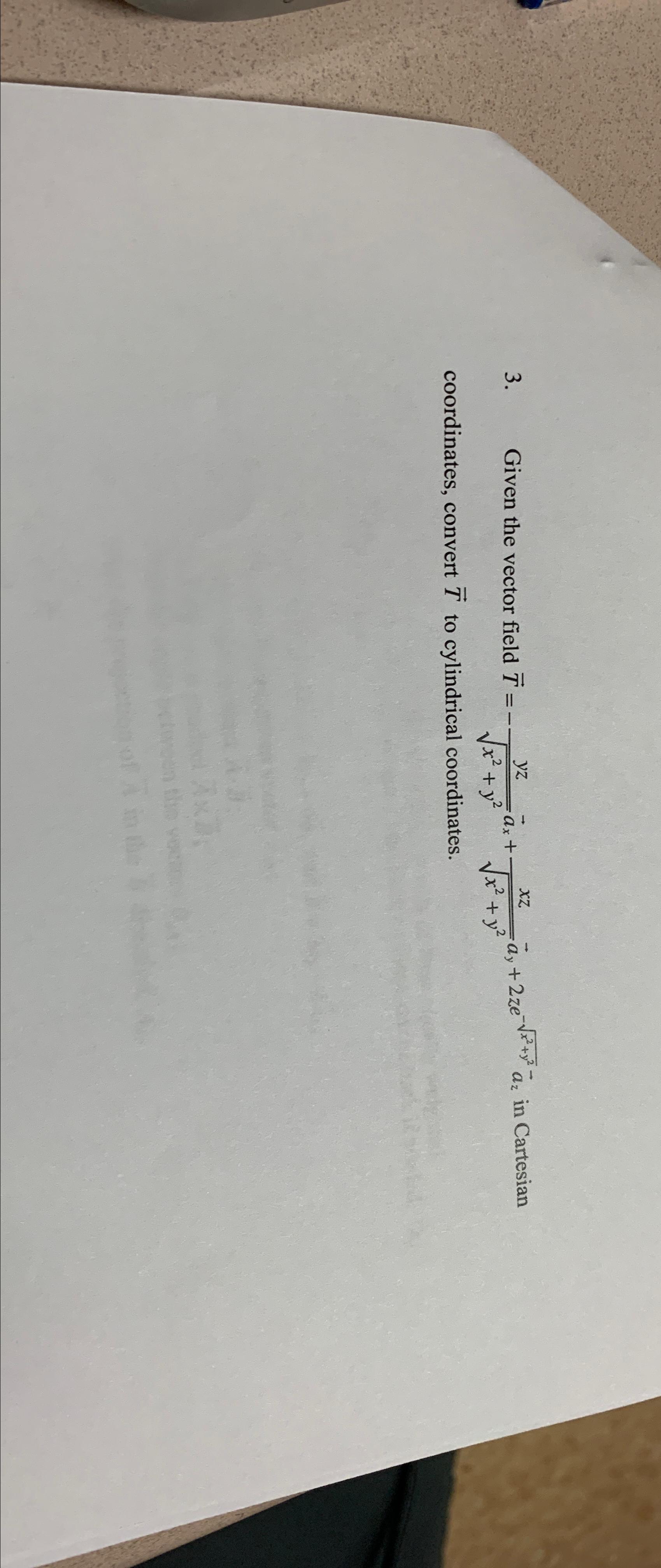 Solved Given the vector field | Chegg.com