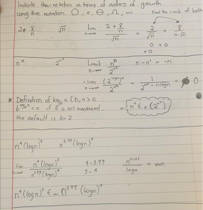Solved my question is how do you if the limit is approaching | Chegg.com