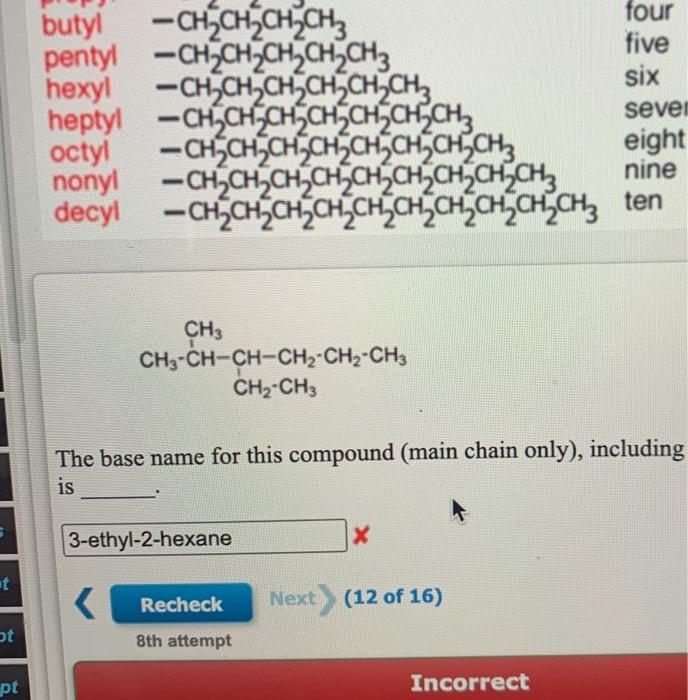 Solved Name the cycloalkanes with molecular formula C6H12 | Chegg.com