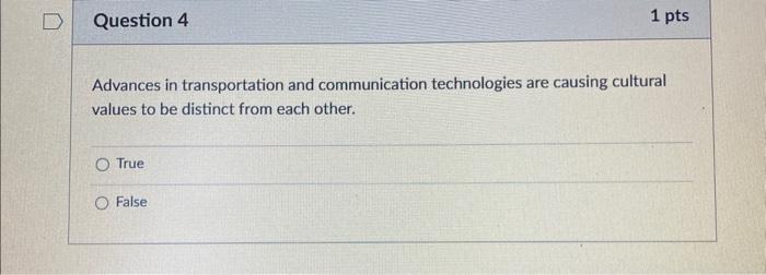 Solved Advances in transportation and communication | Chegg.com