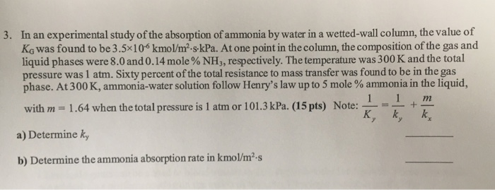 Solved 3 In An Experimental Study Of The Absorption Of Chegg solved-3-in-an-experimental-study-of-the-absorption-of-chegg