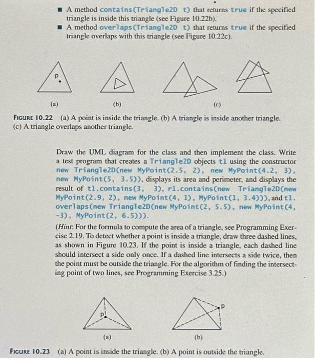 1012 Geometry The Triang E2d Class Define The 