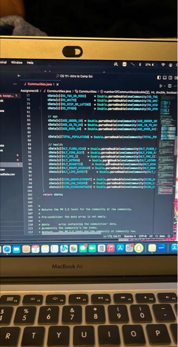 Solved Here is an example of the file format. The sample | Chegg.com