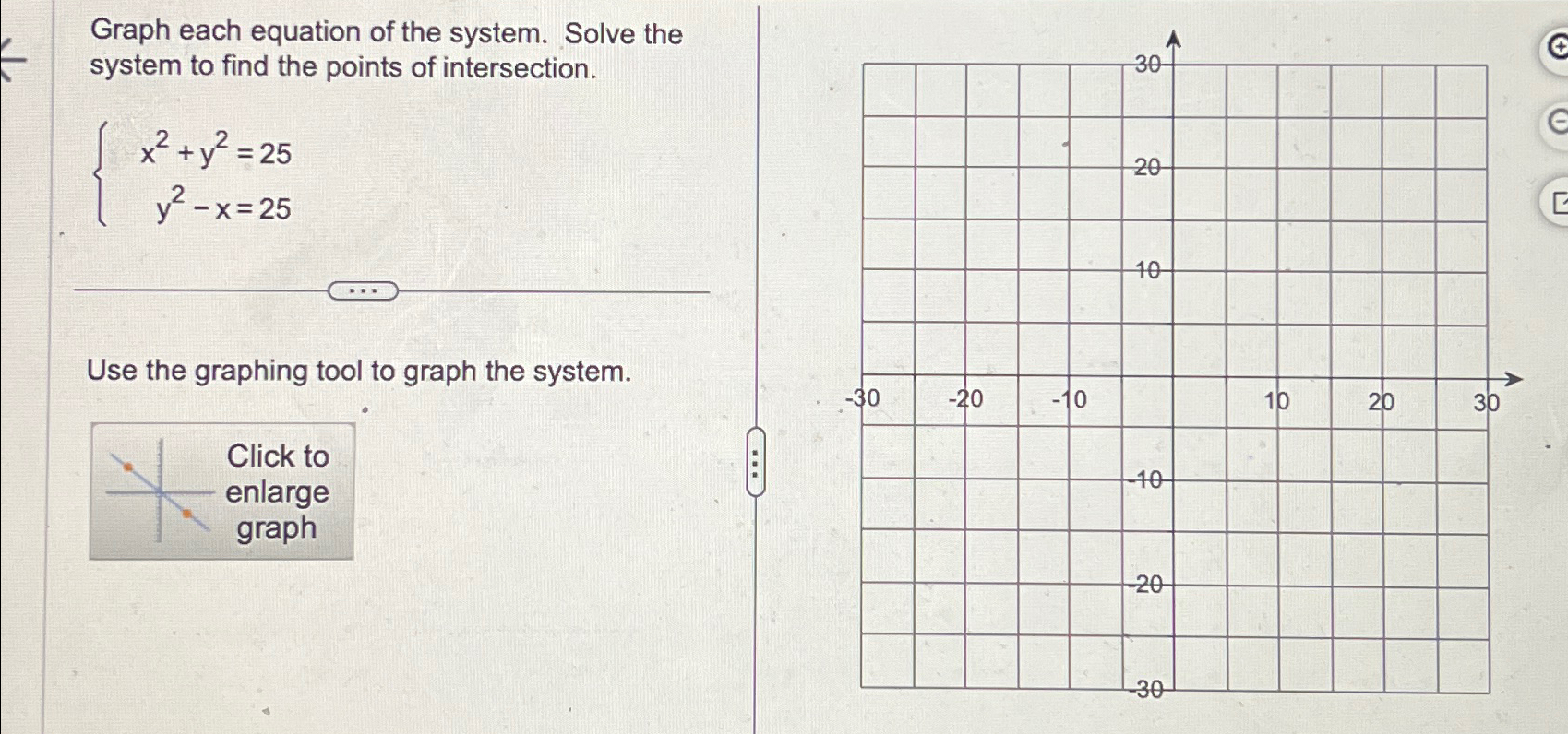 Solved Graph each equation of the system. Solve the system | Chegg.com