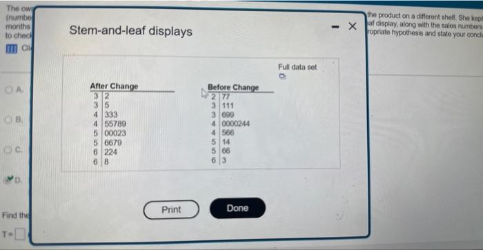 Solved please help me find1)Find the Test Statistic 2) what | Chegg.com