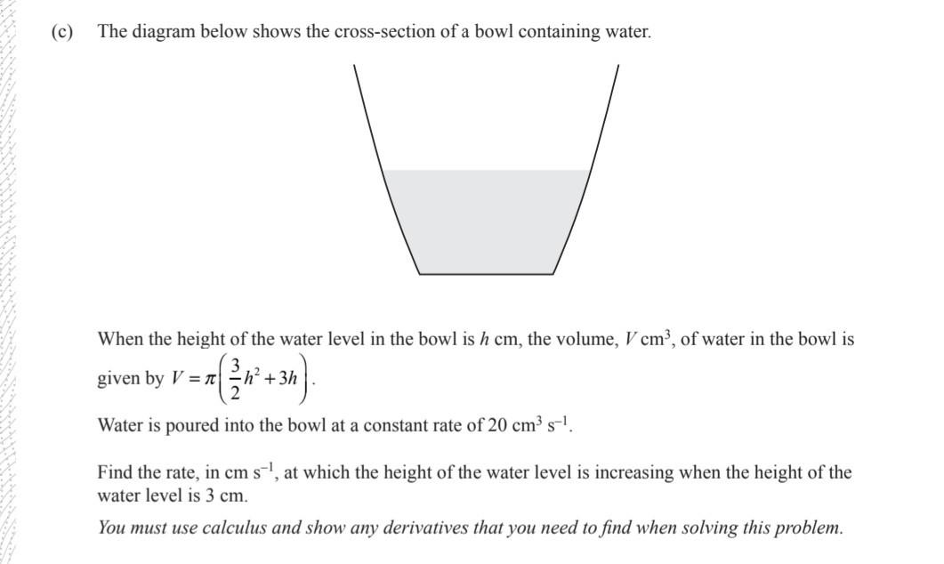 Solved (c) The diagram below shows the cross-section of a | Chegg.com