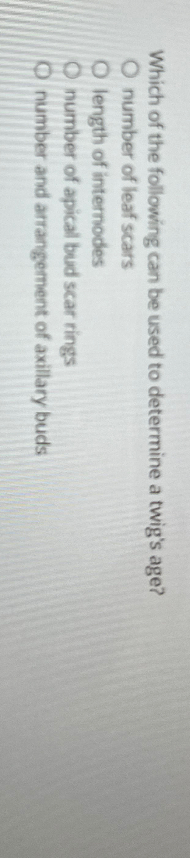 Solved Which of the following can be used to determine a | Chegg.com