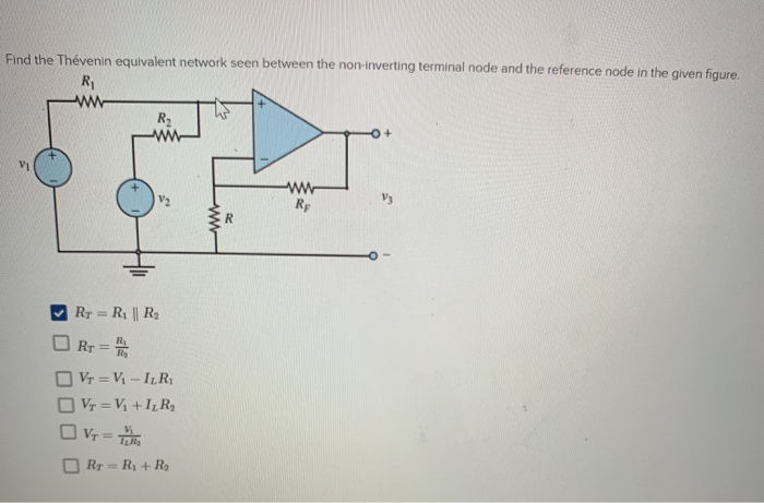 Solved Find the Thévenin equivalent network seen between the | Chegg.com