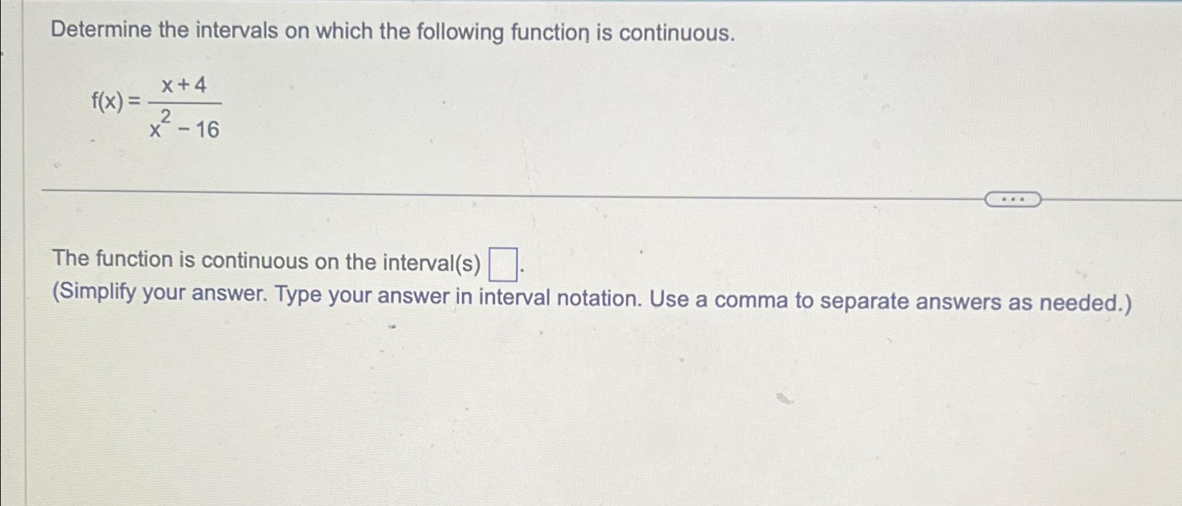 Solved Determine the intervals on which the following | Chegg.com