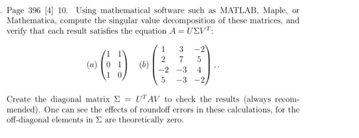 Solved Page 396[4] 10. Using mathematical software such as | Chegg.com