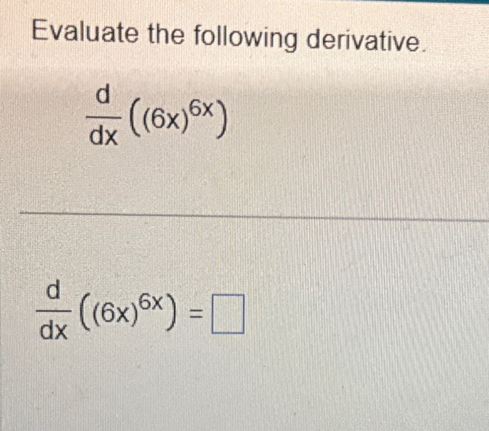 Solved Evaluate the following | Chegg.com