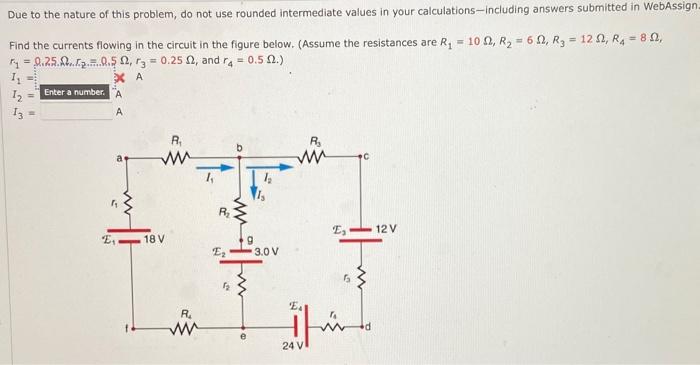 Solved Due to the nature of this problem, do not use rounded | Chegg.com